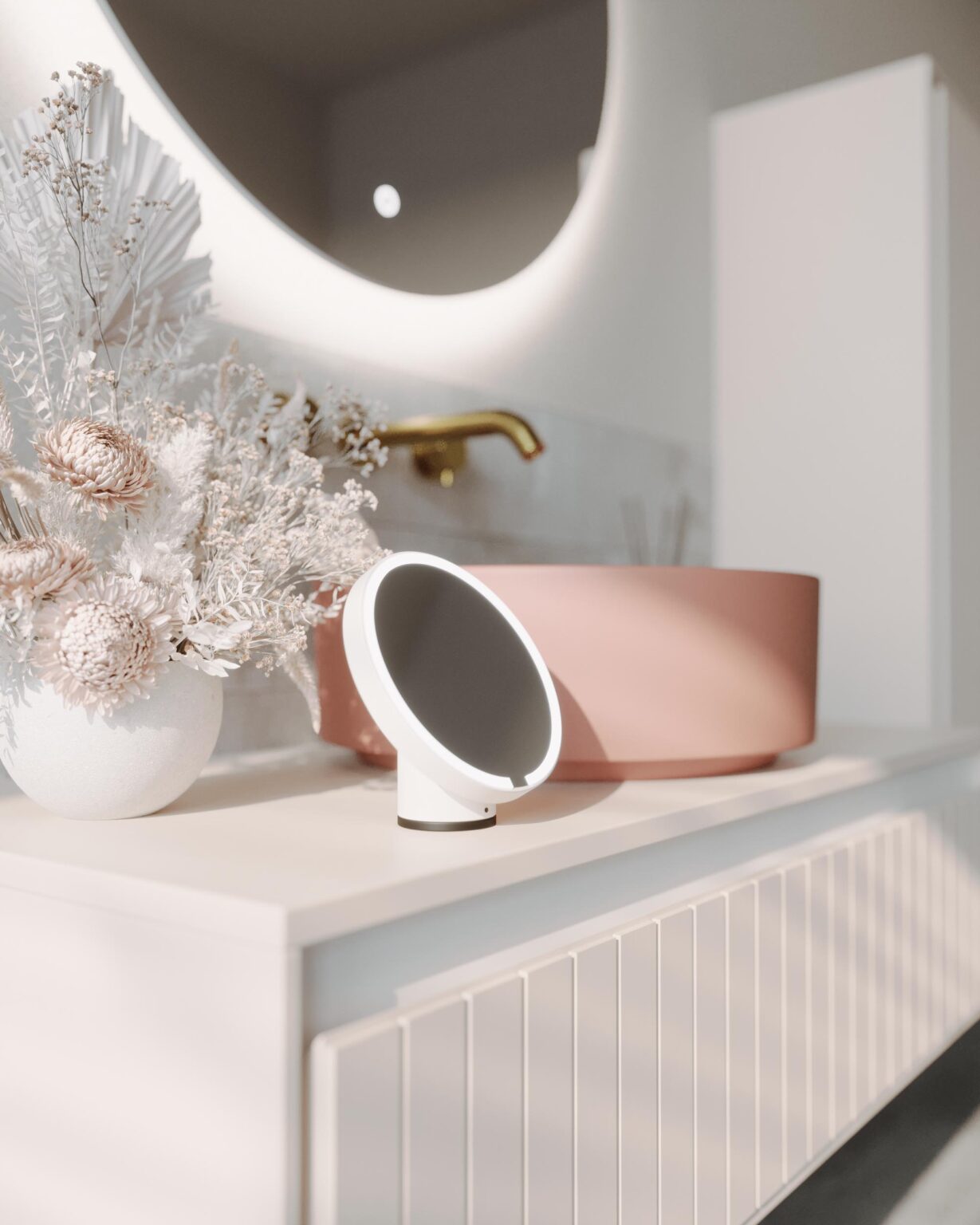 Circle/Round Bathroom Mirrors | Remer